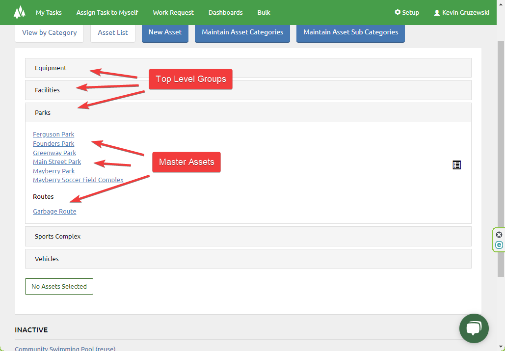 Implementation: Assets